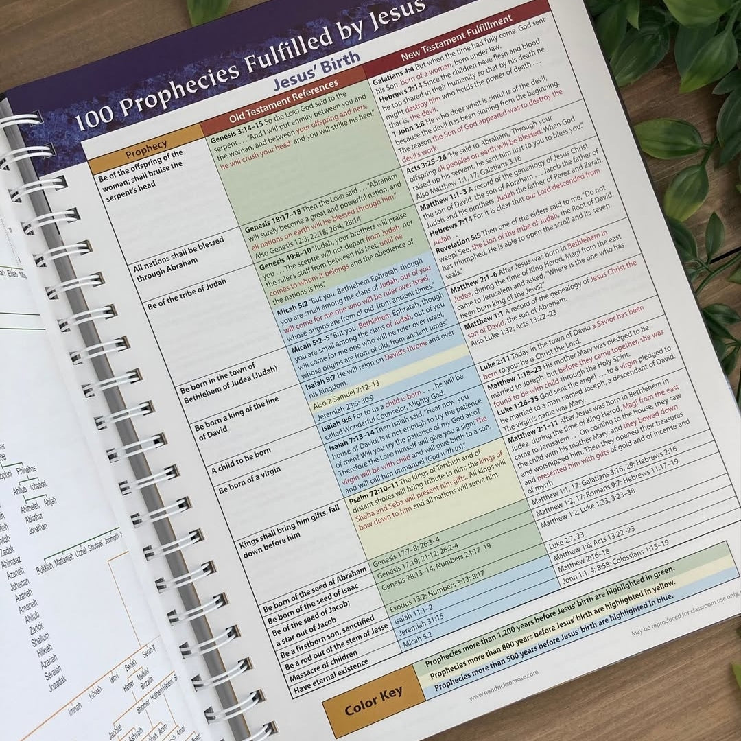 Book of Bible Charts, Maps, and Time Lines – Aveni Publishing